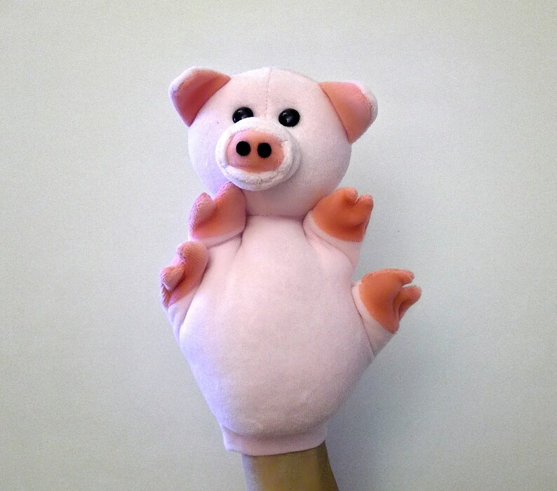 Arnold the Pig Hand Puppet | Etsy