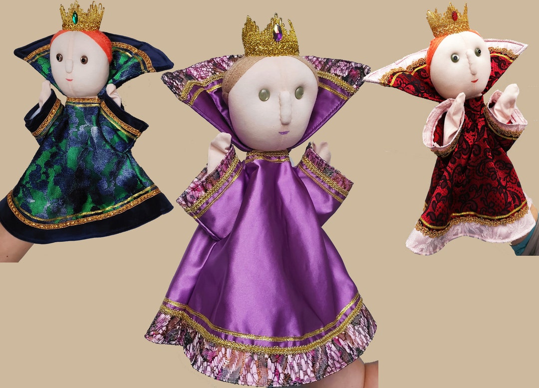 Queen Isabella - Hand Puppet - Etsy