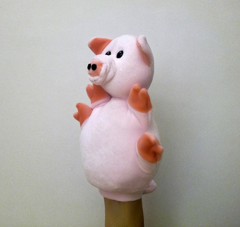 Arnold the Pig Hand Puppet | Etsy