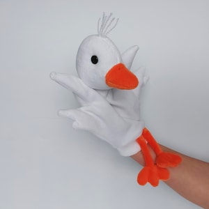 Lucy, the Goose - Hand Puppet - Etsy
