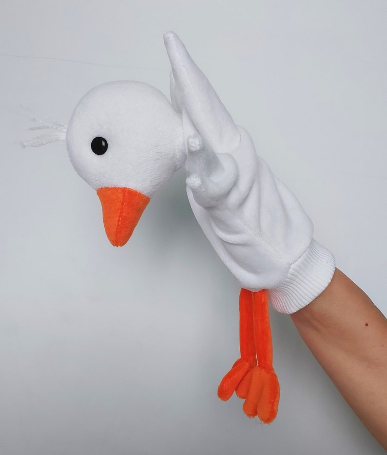 Lucy the Goose Hand Puppet - Etsy