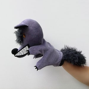 Lupo, the Wolf - Hand Puppet - Etsy