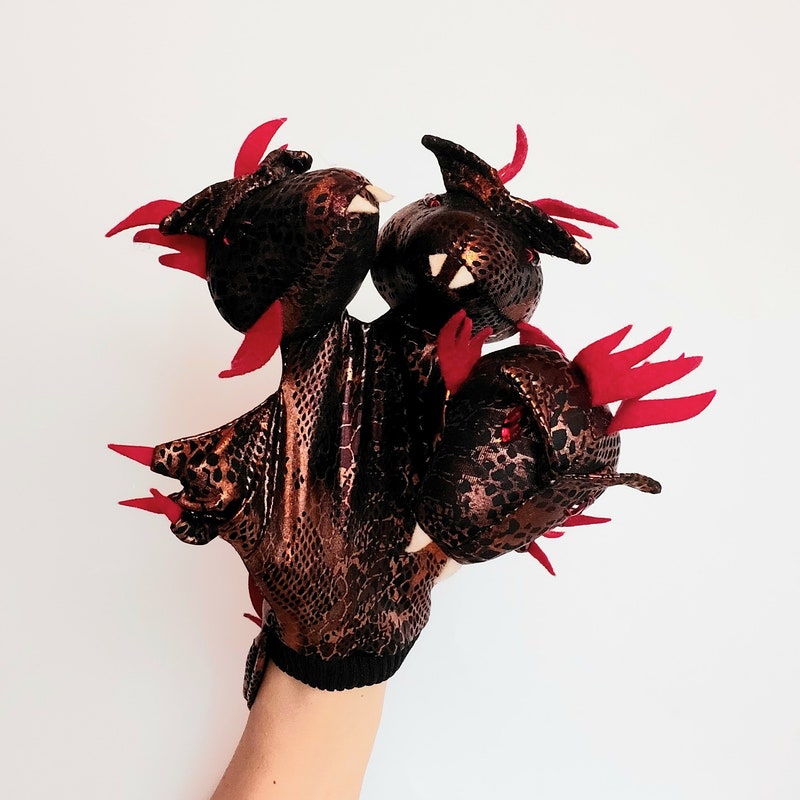 Dragon Puppet Paper - Etsy