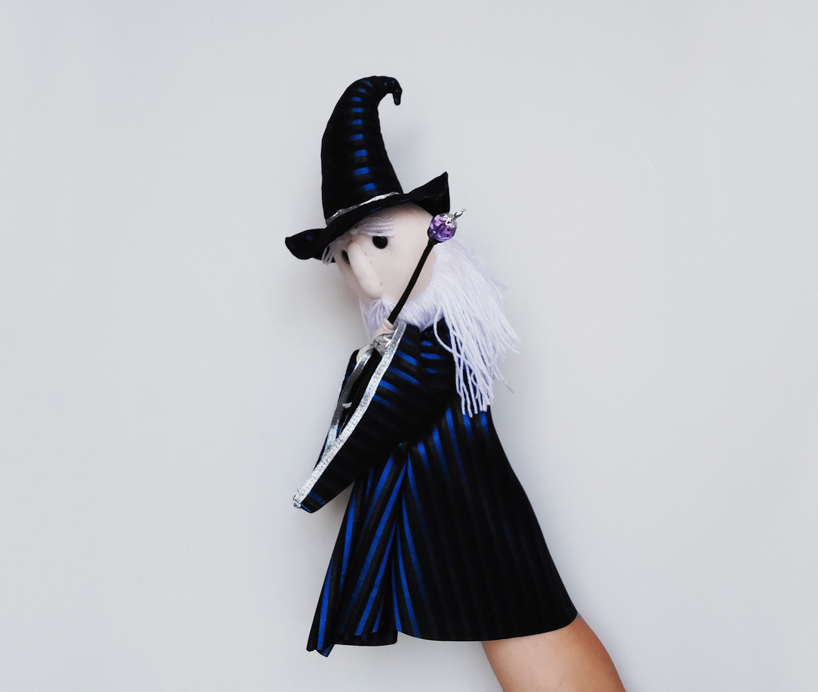 Prospero the Wizard Hand Puppet | Etsy