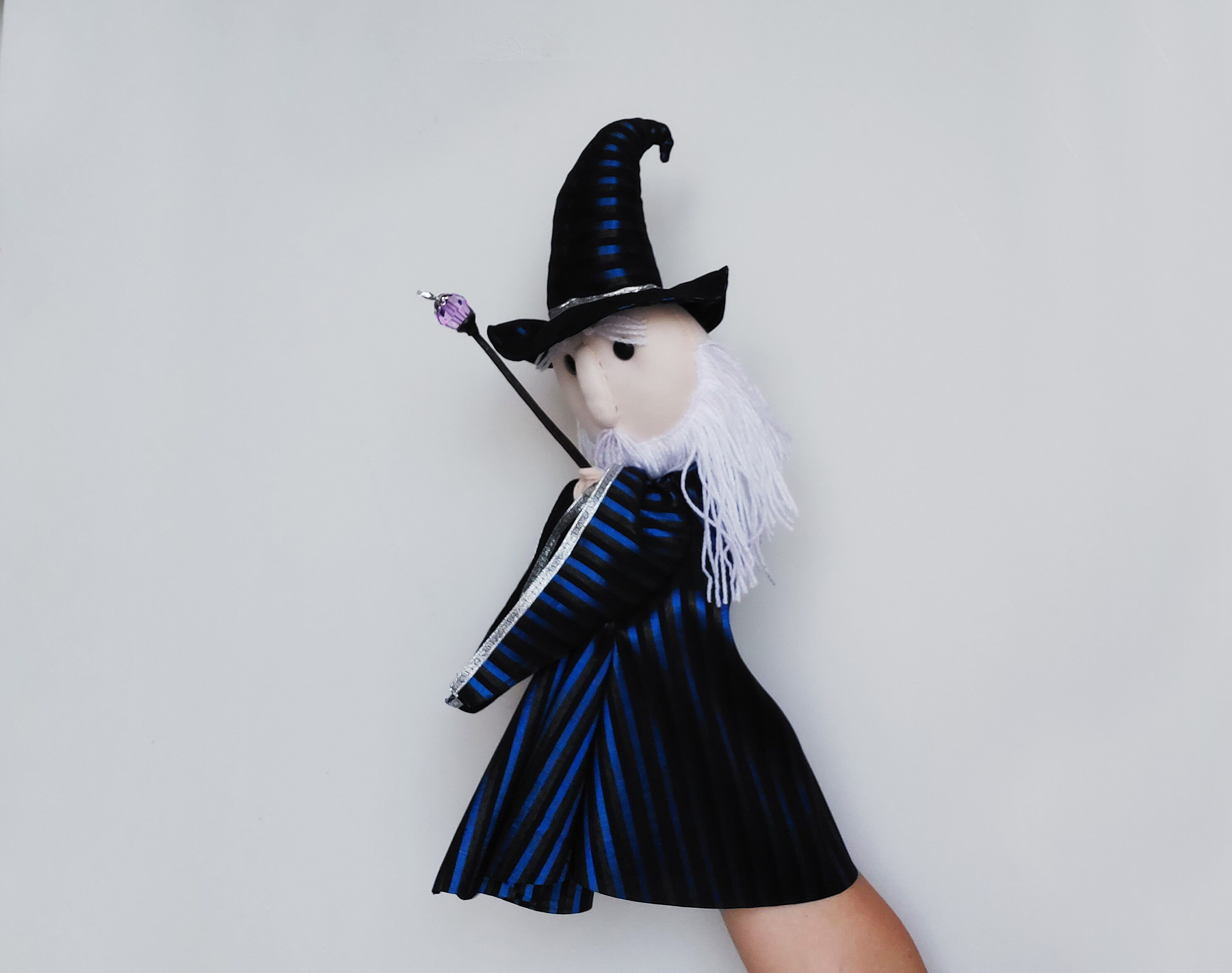 Prospero the Wizard Hand Puppet | Etsy