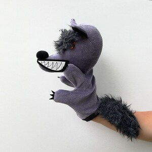 Lupo, the Wolf - Hand Puppet - Etsy