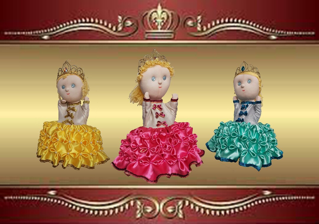 Priscilla Princess - Hand Puppet - Etsy