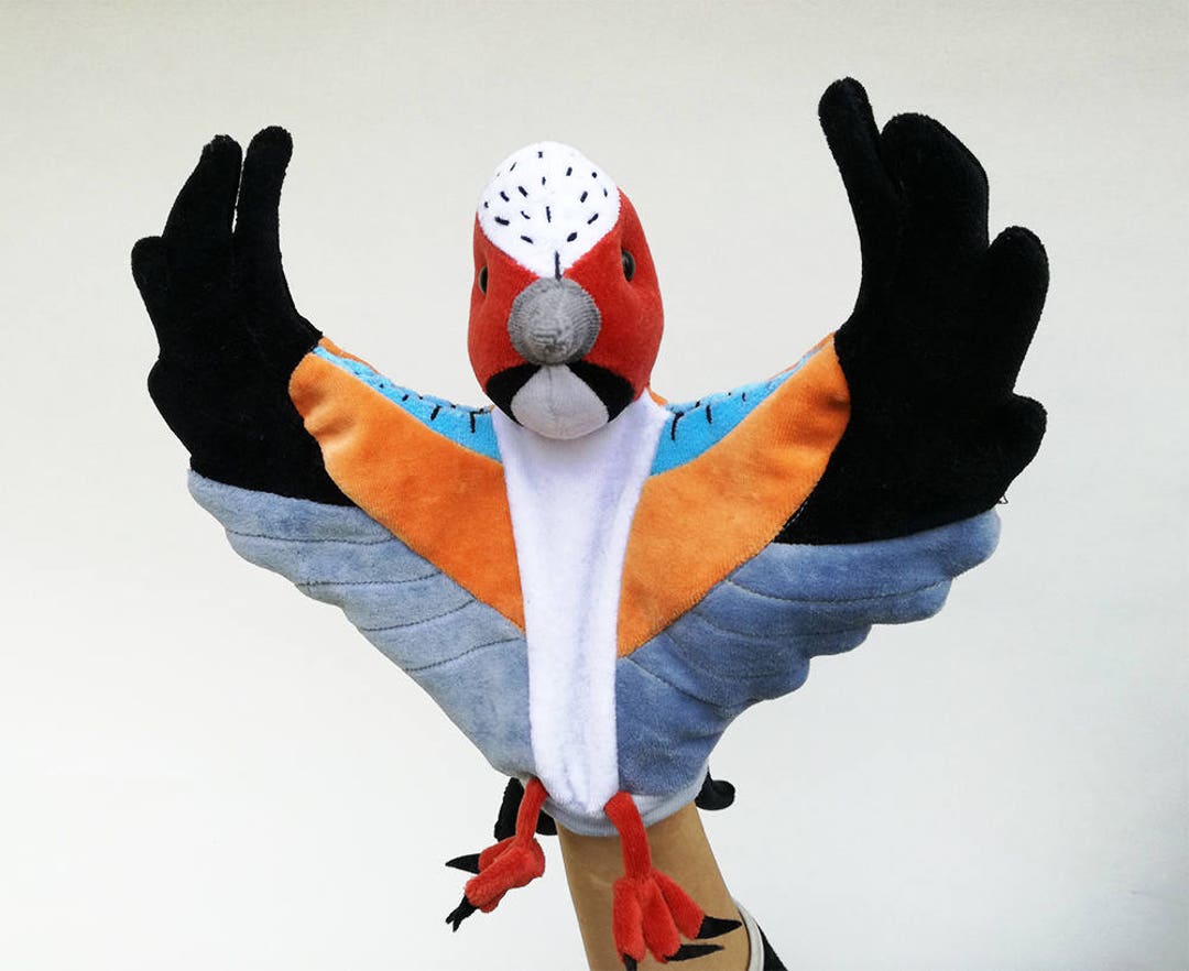 Matty, the Jay Bird - Hand Puppet - Etsy