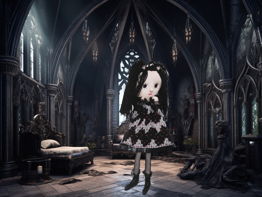 Lilith, the Gothic Style Hand Puppet - Etsy