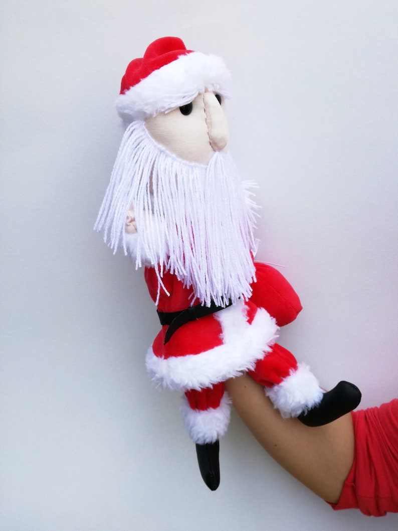 Santa Claus - Hand Puppet - Etsy