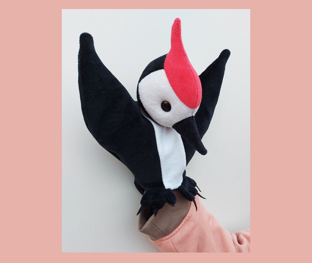 Charlie, the Woodpecker - Hand Puppet - Etsy