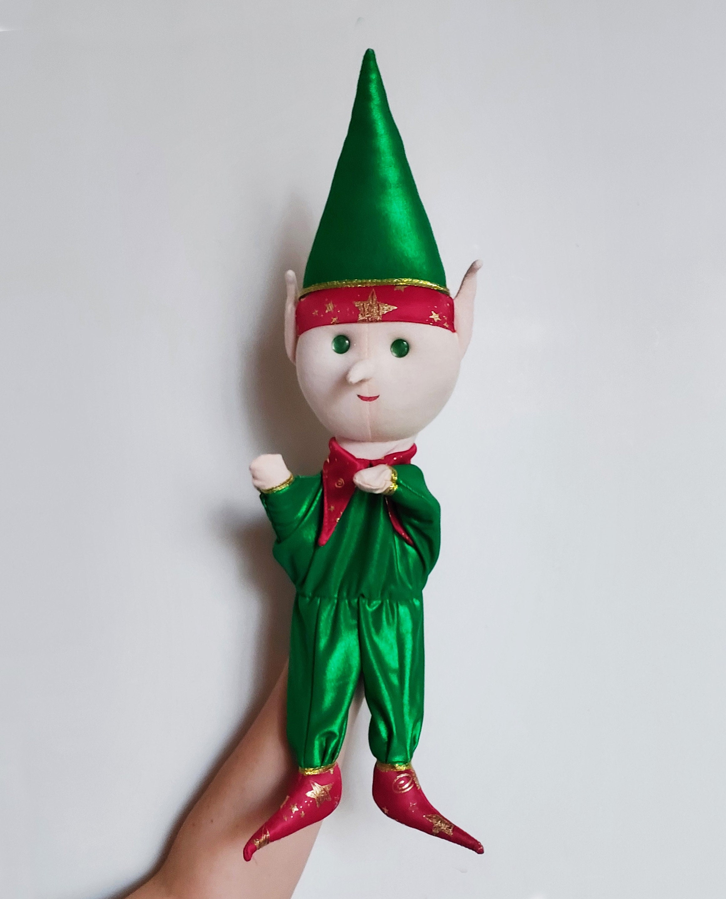 Filiella the elf girl and Filiel the elf boy hand puppet | Etsy