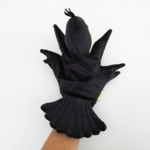 Sigmund the Crow - Hand Puppet - Etsy Australia