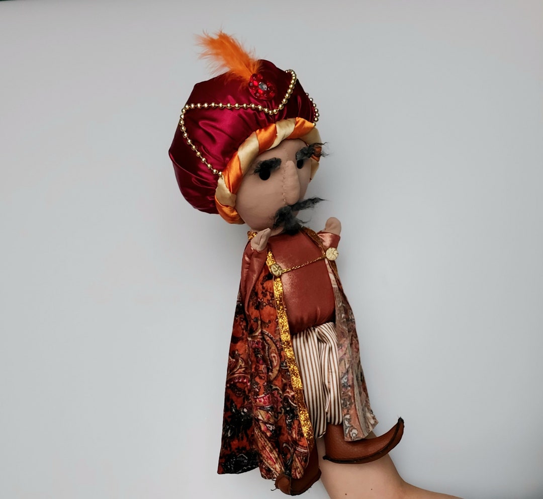 Ottoman Pasha Hand Puppet - Etsy