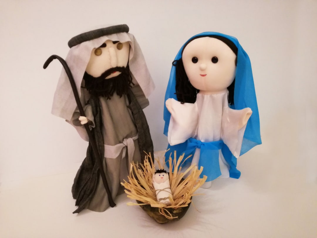 Holy Family - Hand Puppet - Etsy