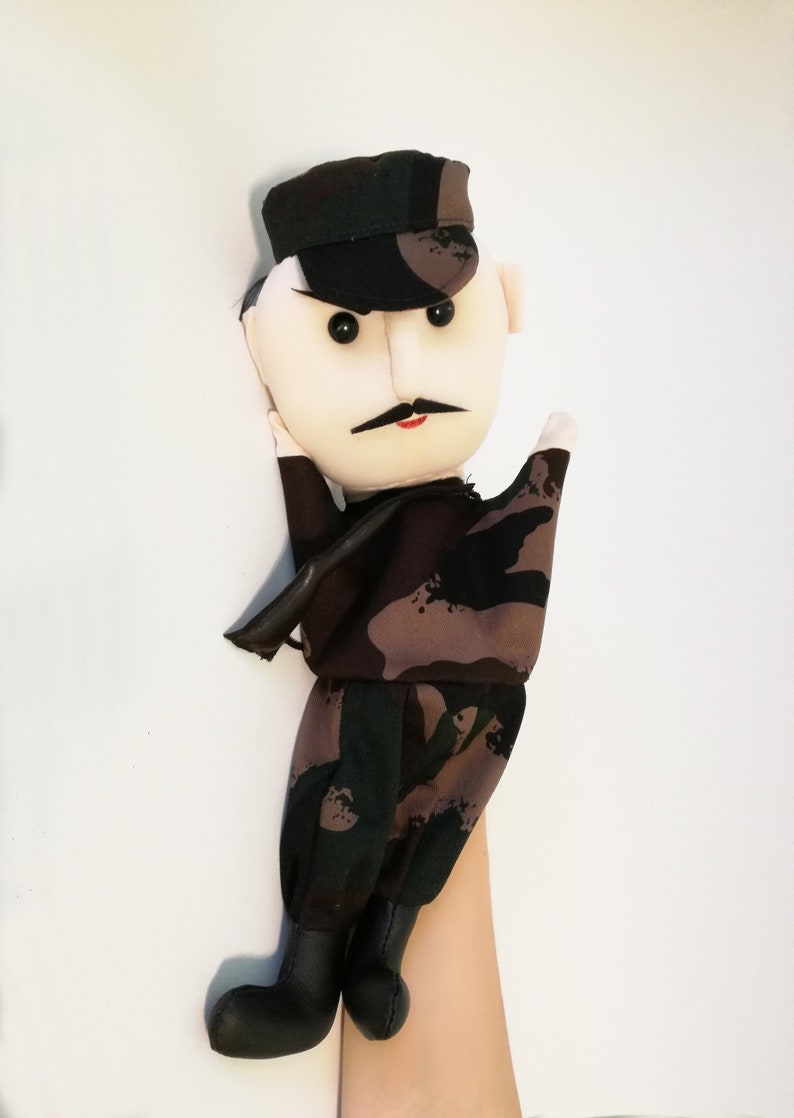Jack the Soldier Hand Puppet - Etsy