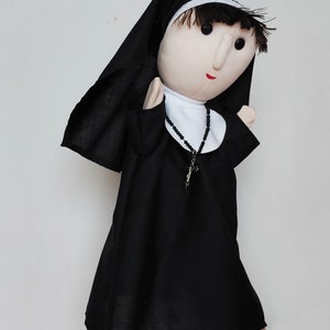 The Nuns - Hand Puppet - Etsy