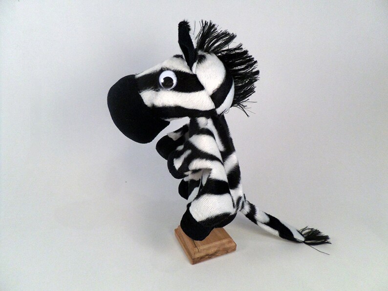 Hepapa, the Zebra - Hand Puppet - Etsy