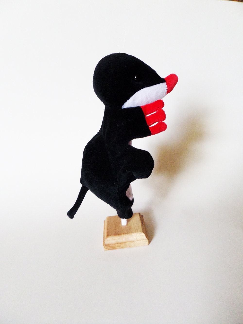 Molly, the Mole - Hand Puppet - Etsy
