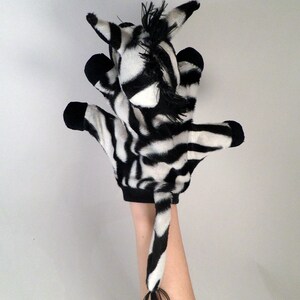 Hepapa, the Zebra - Hand Puppet - Etsy