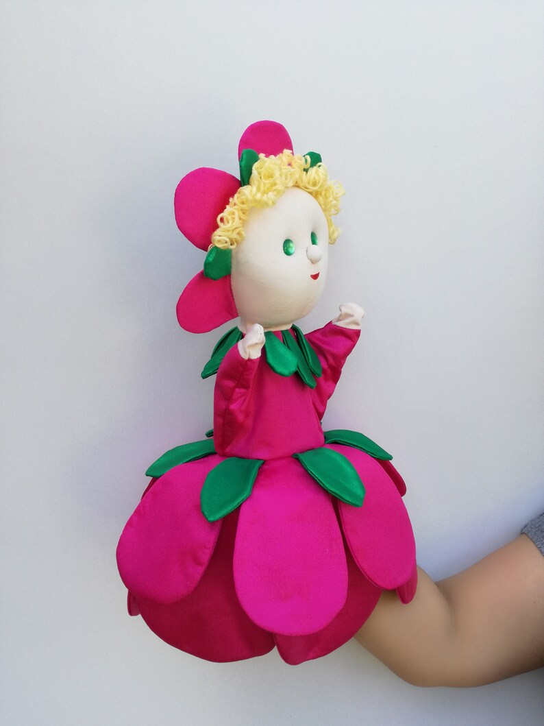 Flora the Flower Fairy Hand Puppet - Etsy