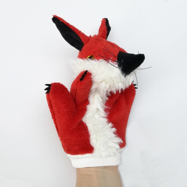 Wolf Hand Puppet - Etsy