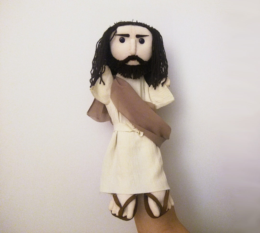 Jesus Hand Puppet - Etsy Australia