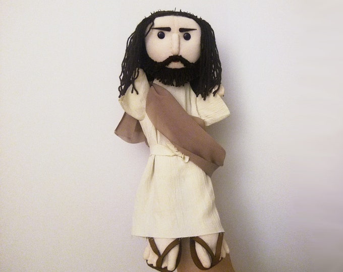 Jesus Hand Puppet Ideal for Bible Stories Outside and Inside the Home ...