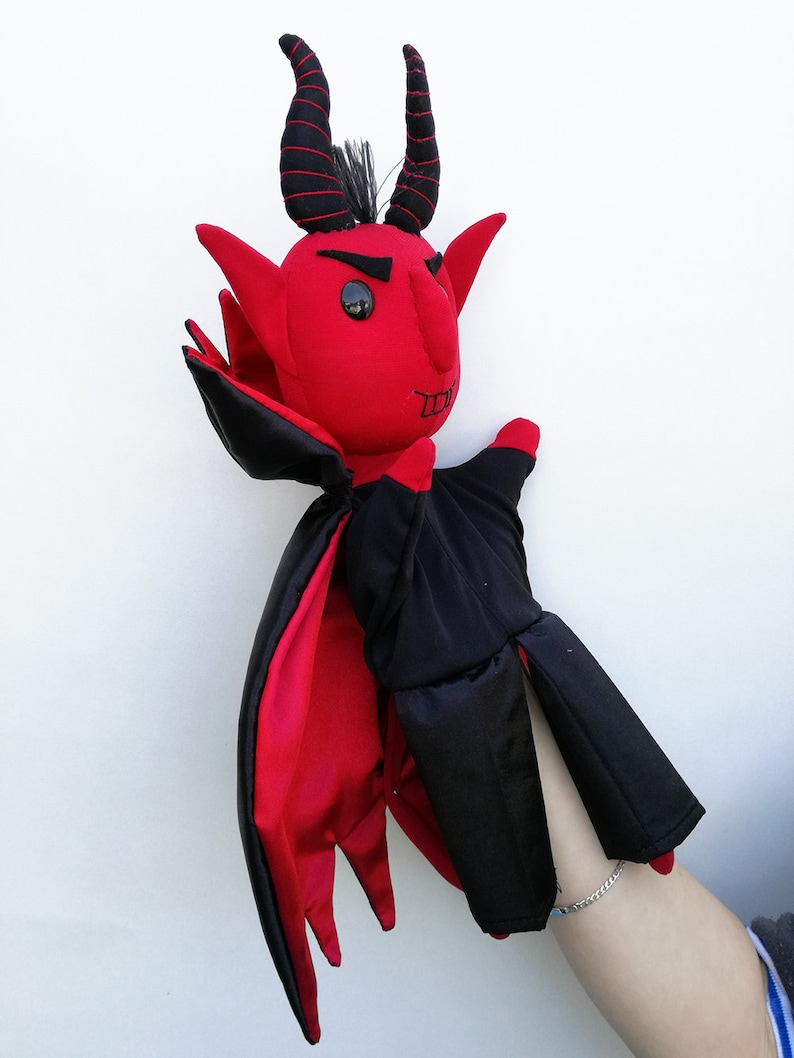 Lucifer the Devil Hand Puppet - Etsy Ireland