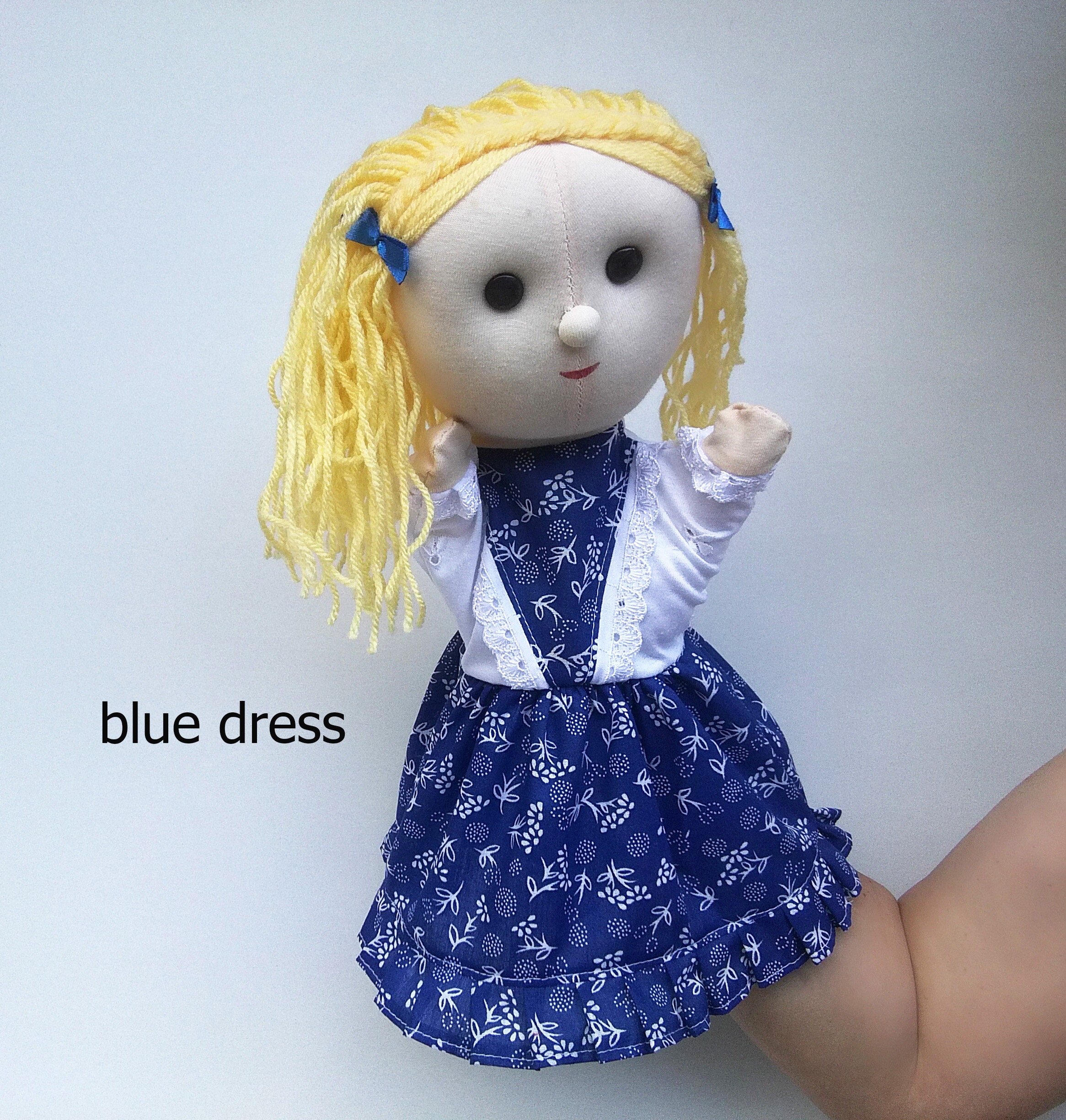 Little Girl Puppets Hand Puppets | Etsy