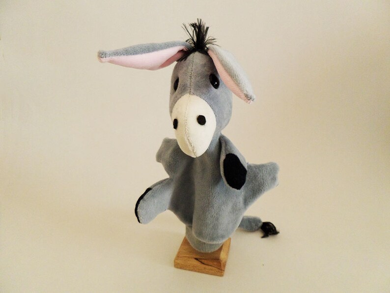 Teofil the Donkey Hand Puppet - Etsy