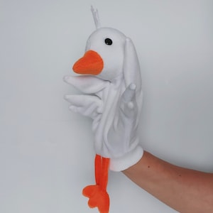 Lucy, the Goose - Hand Puppet - Etsy