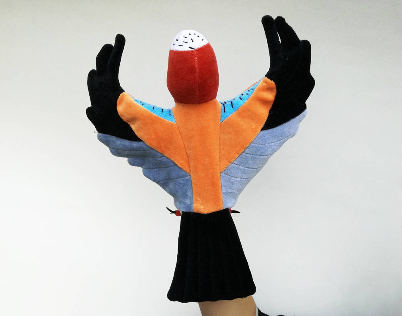 Matty, the Jay Bird - Hand Puppet - Etsy