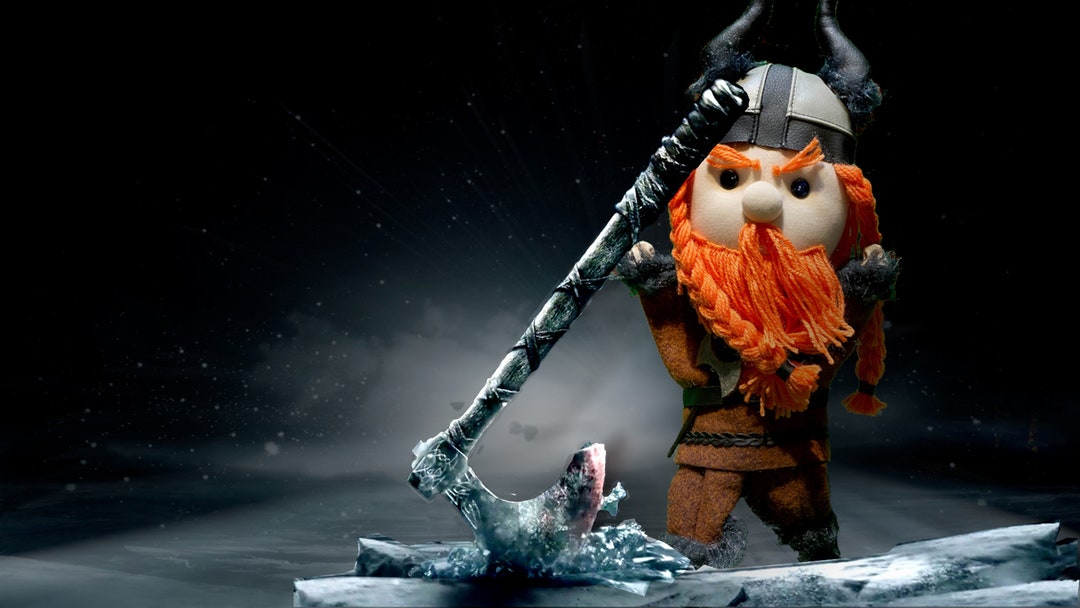 Eric, the Viking - Hand Puppet - Etsy