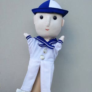 Sailor - 15 Inches Handpuppet for Children - Etsy