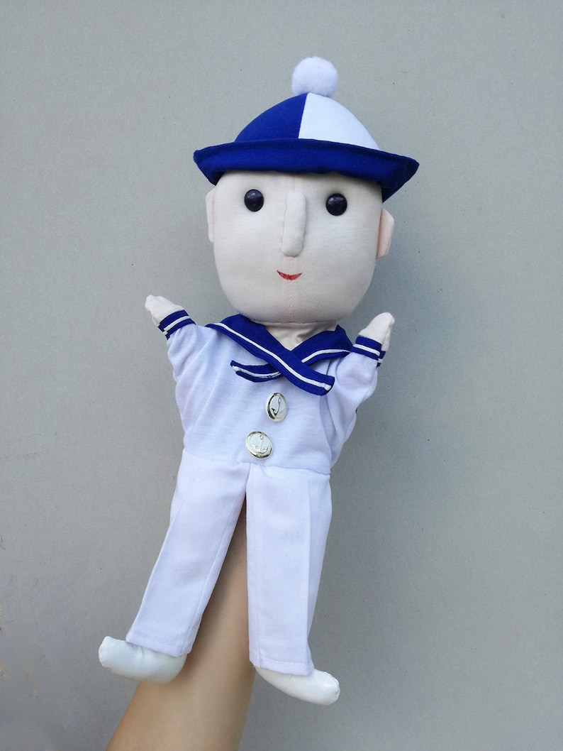 Sailor - 15 Inches Handpuppet for Children - Etsy