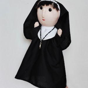 The Nuns - Hand Puppet - Etsy