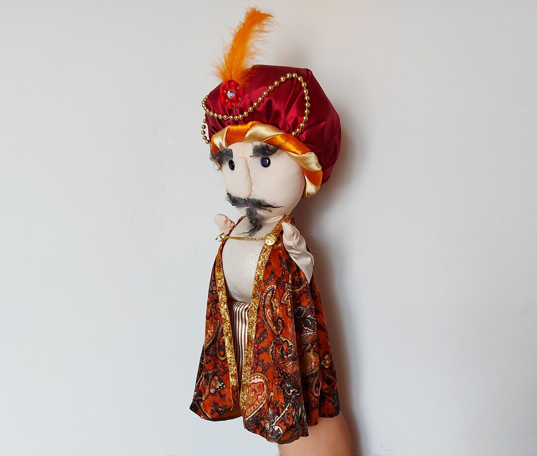 Ottoman Pasha Hand Puppet - Etsy