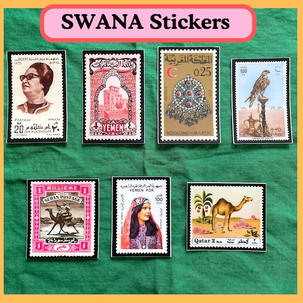 African Stickers - Etsy