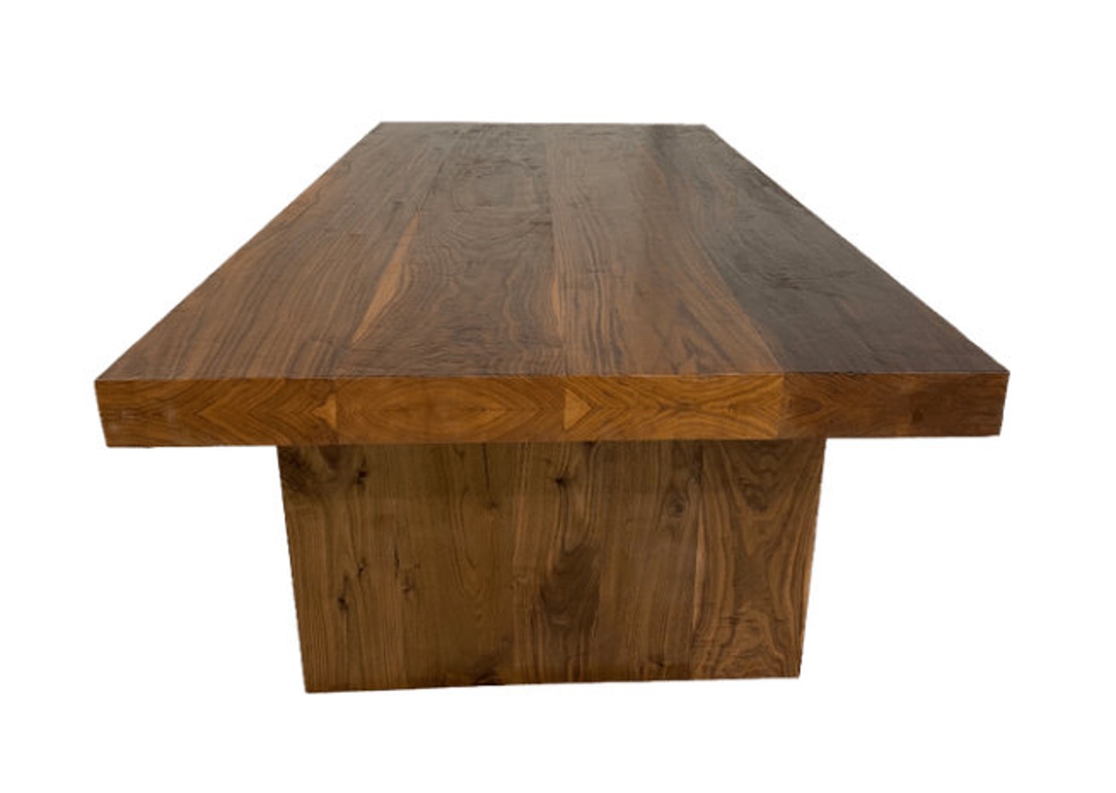 Solid Wood Table With T-shaped Legs Dining Table With Legs - Etsy
