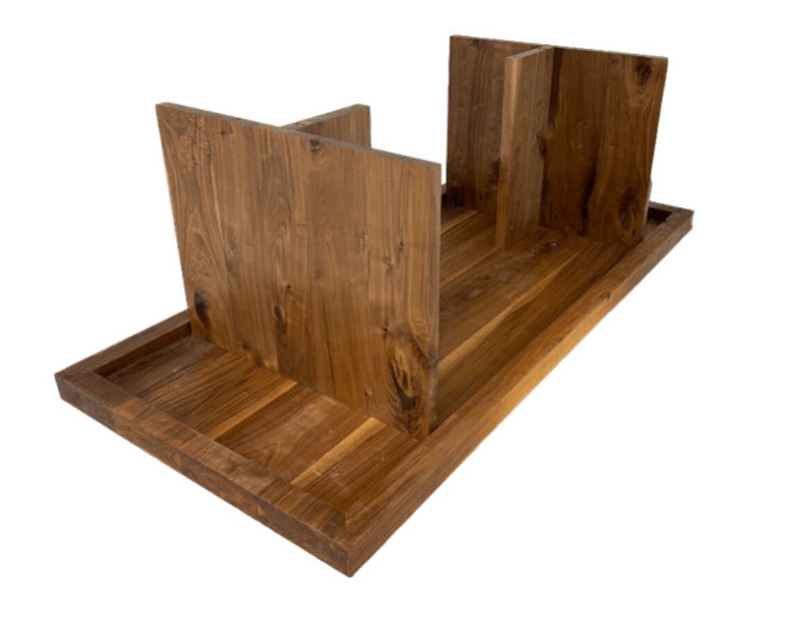 Solid Wood Table With T-shaped Legs Dining Table With Legs - Etsy