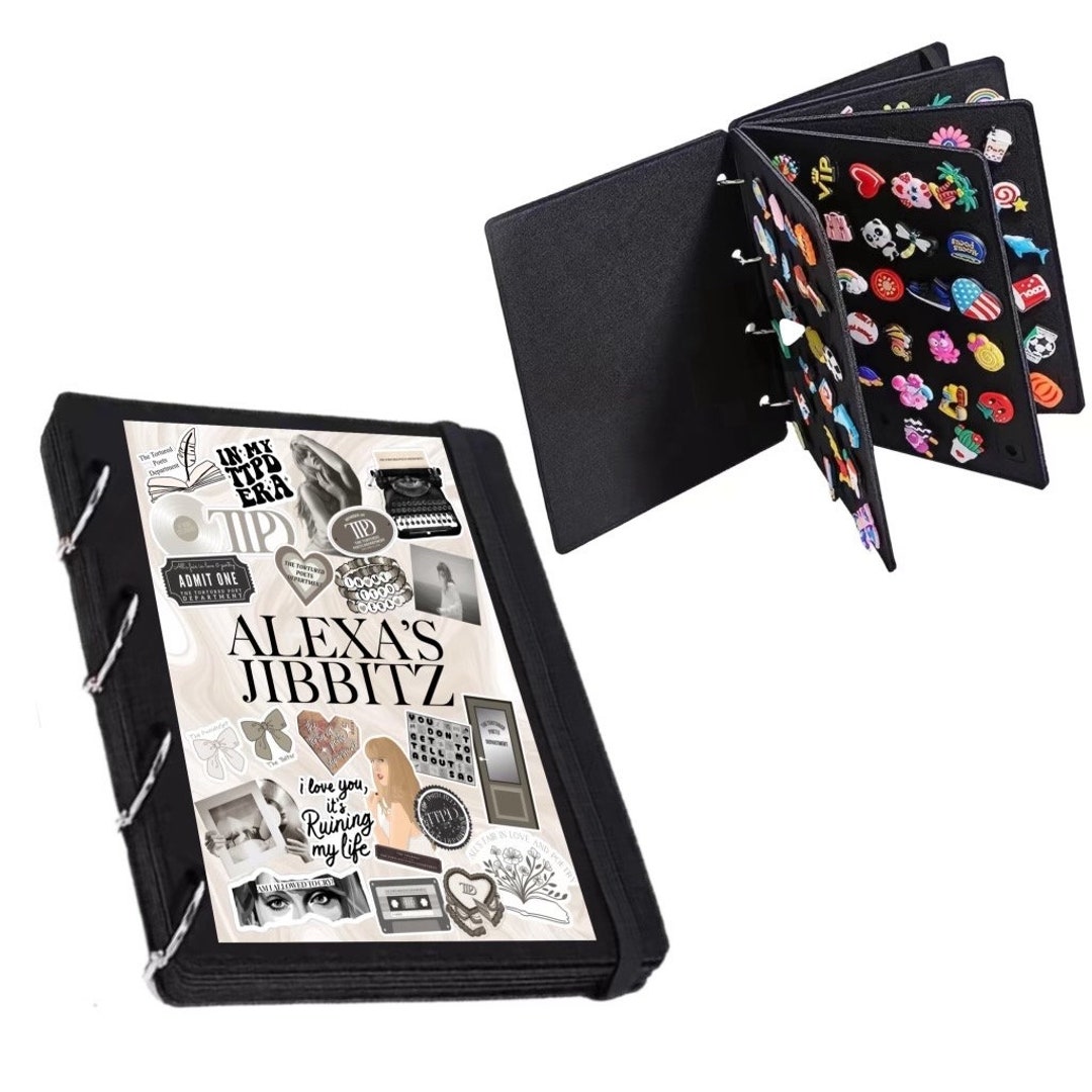 Personalized Taylor Swift TTPD Croc Charms/jibbitz Organizer made to ...