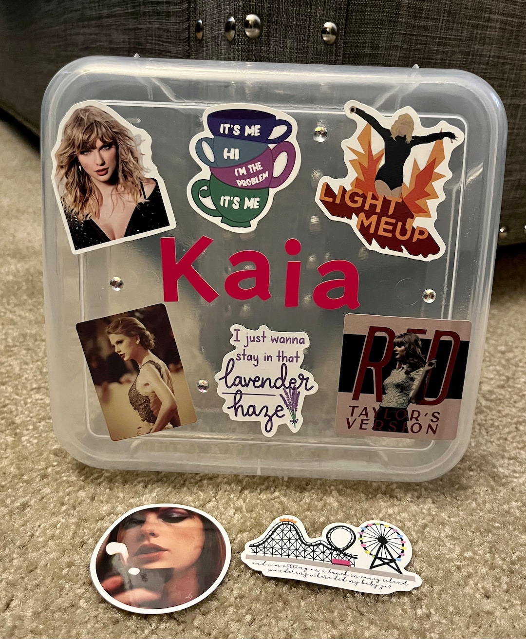 Personalized Taylor Swift-themed Storage Box - Etsy