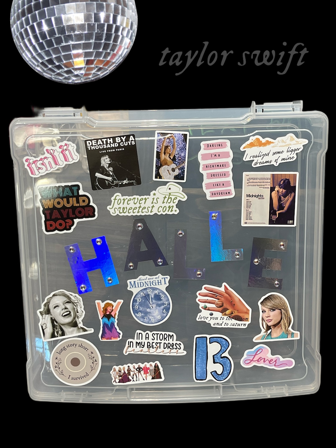 Personalized Taylor Swift-themed Storage Box 12x12 made to Order - Etsy
