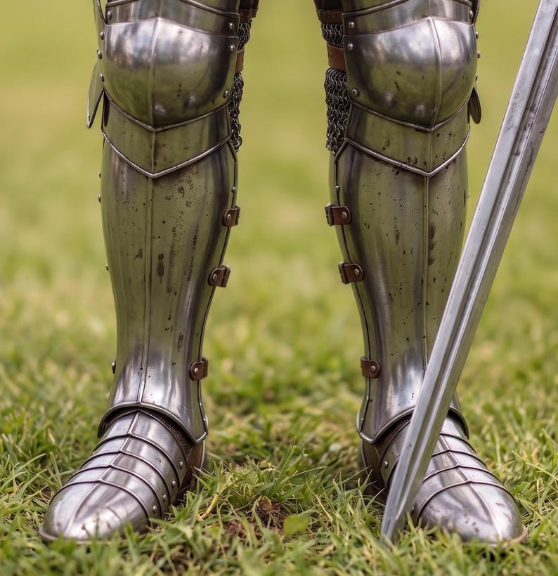 Templar Knight Armor Full Set, Crusader Costume, Medieval Wearable Suit ...