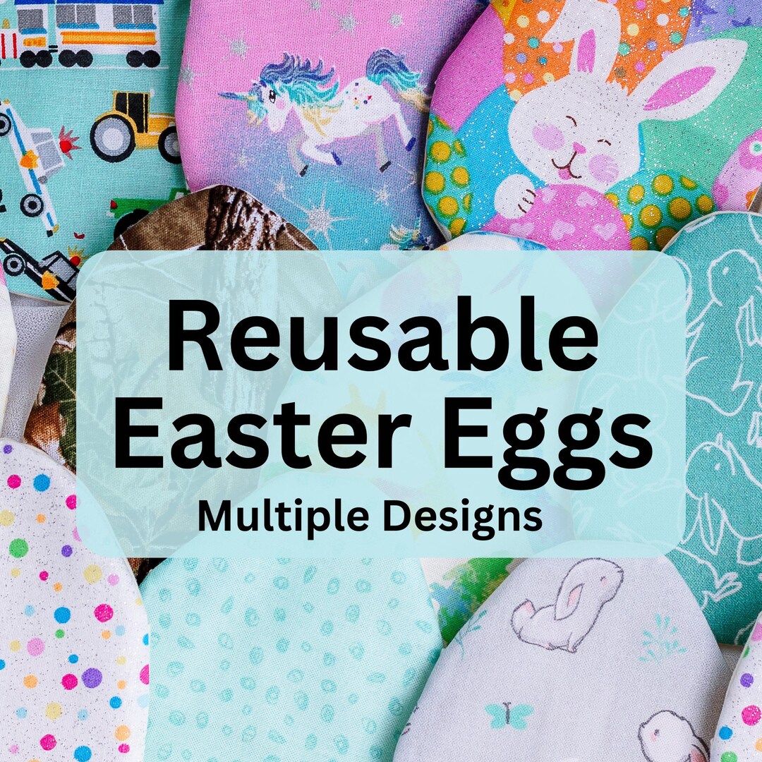 Reusable Cloth Easter Eggs - Etsy
