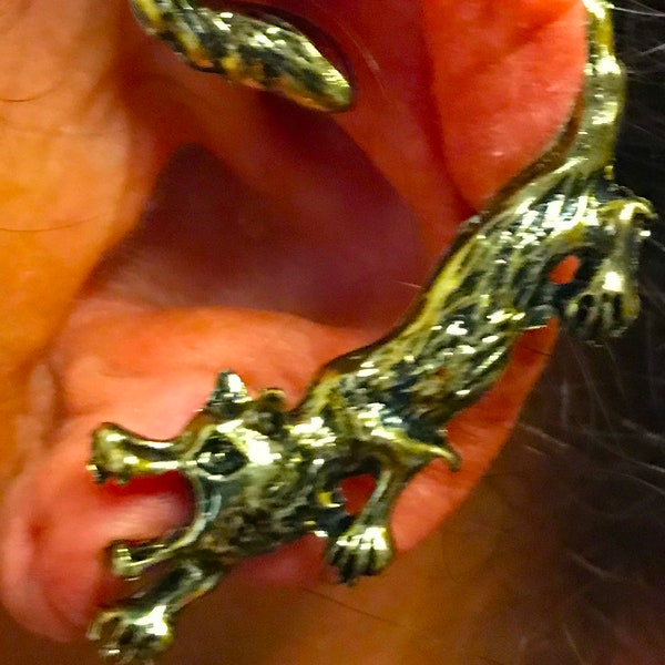 Wolf Ear Cuff - Etsy