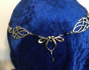 Celtic Tiara Chain Mail Circlet Diadem | Etsy
