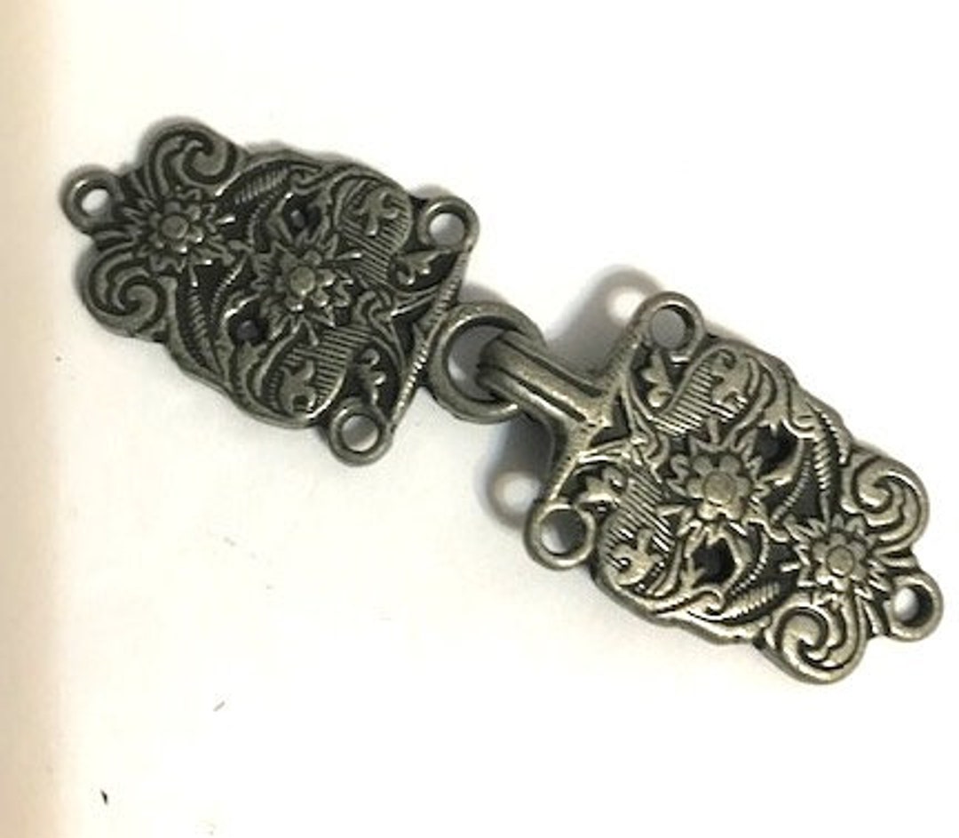 Cloak Clasp, Celtic Cape Closure, Penannular, Cape Pin Pewter - Etsy