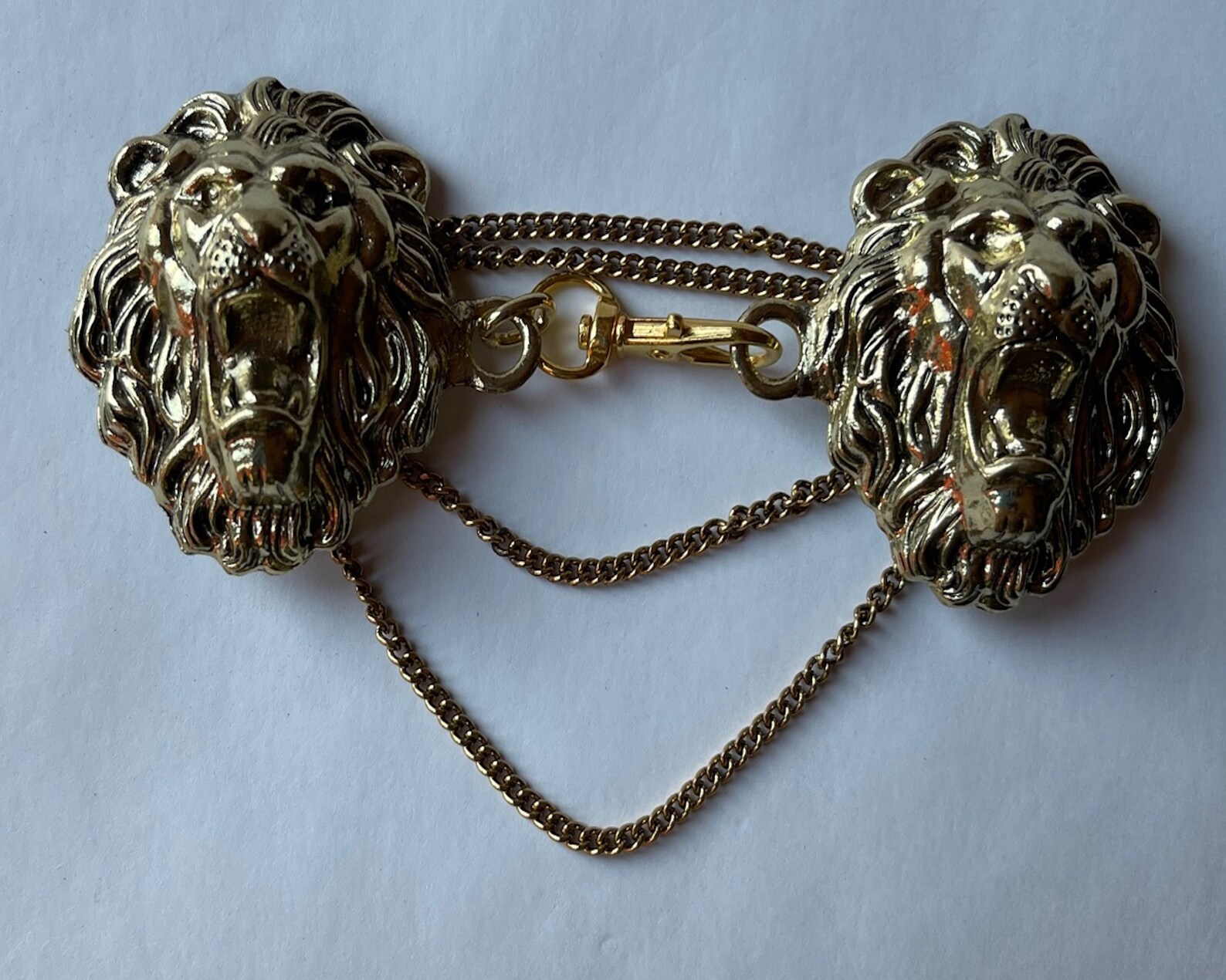 Lion Cloak Clasp Large Size 2 Inches Penannular Fibula Cape | Etsy